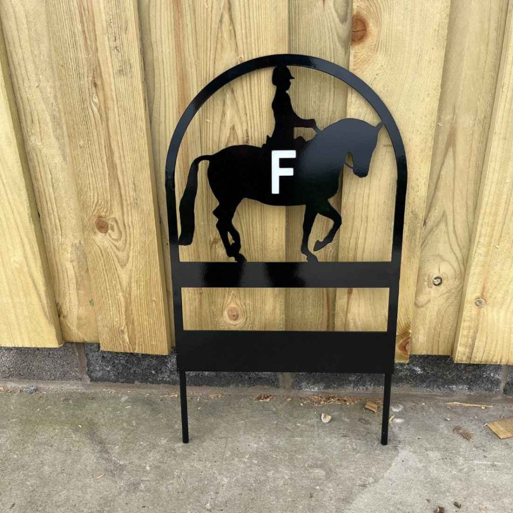 Equestrian Arena Markers - Furlong Fabrication