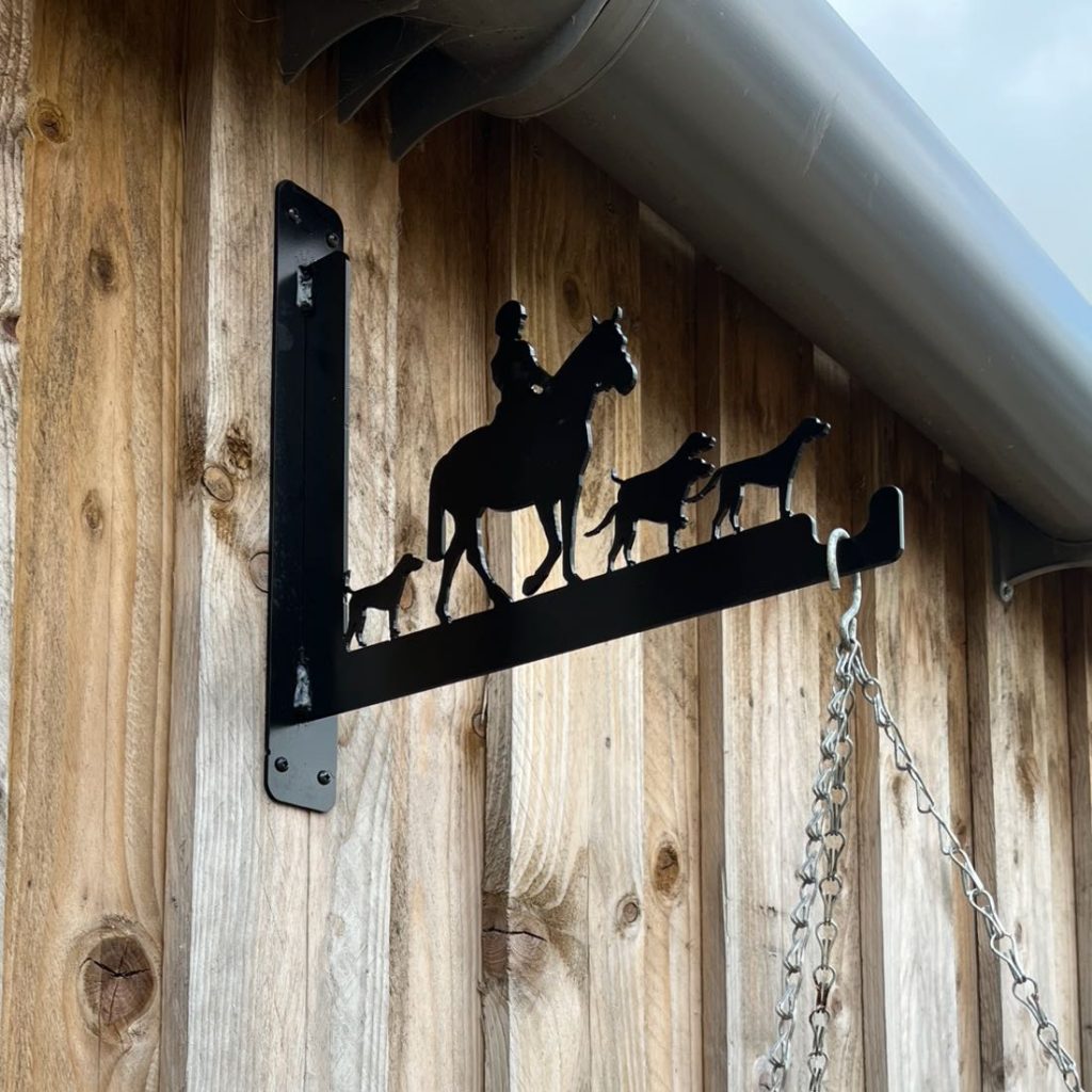 Equine Hanging Basket Brackets - Furlong Fabrication