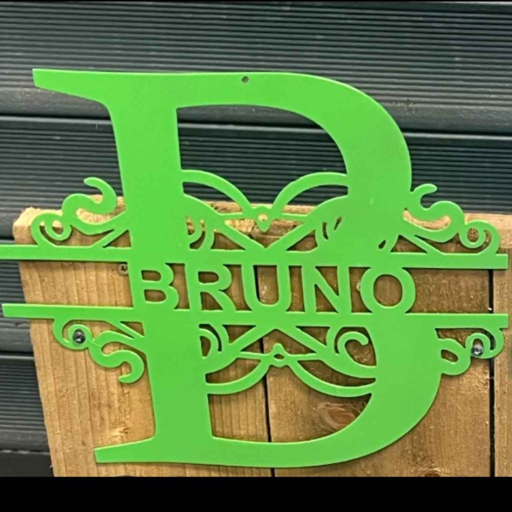 Customised Stable Door Sign - Furlong Fabrication